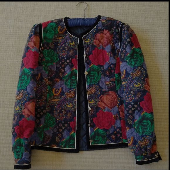 Jackets & Coats | Vintage Brocade Jacket | Poshmark
